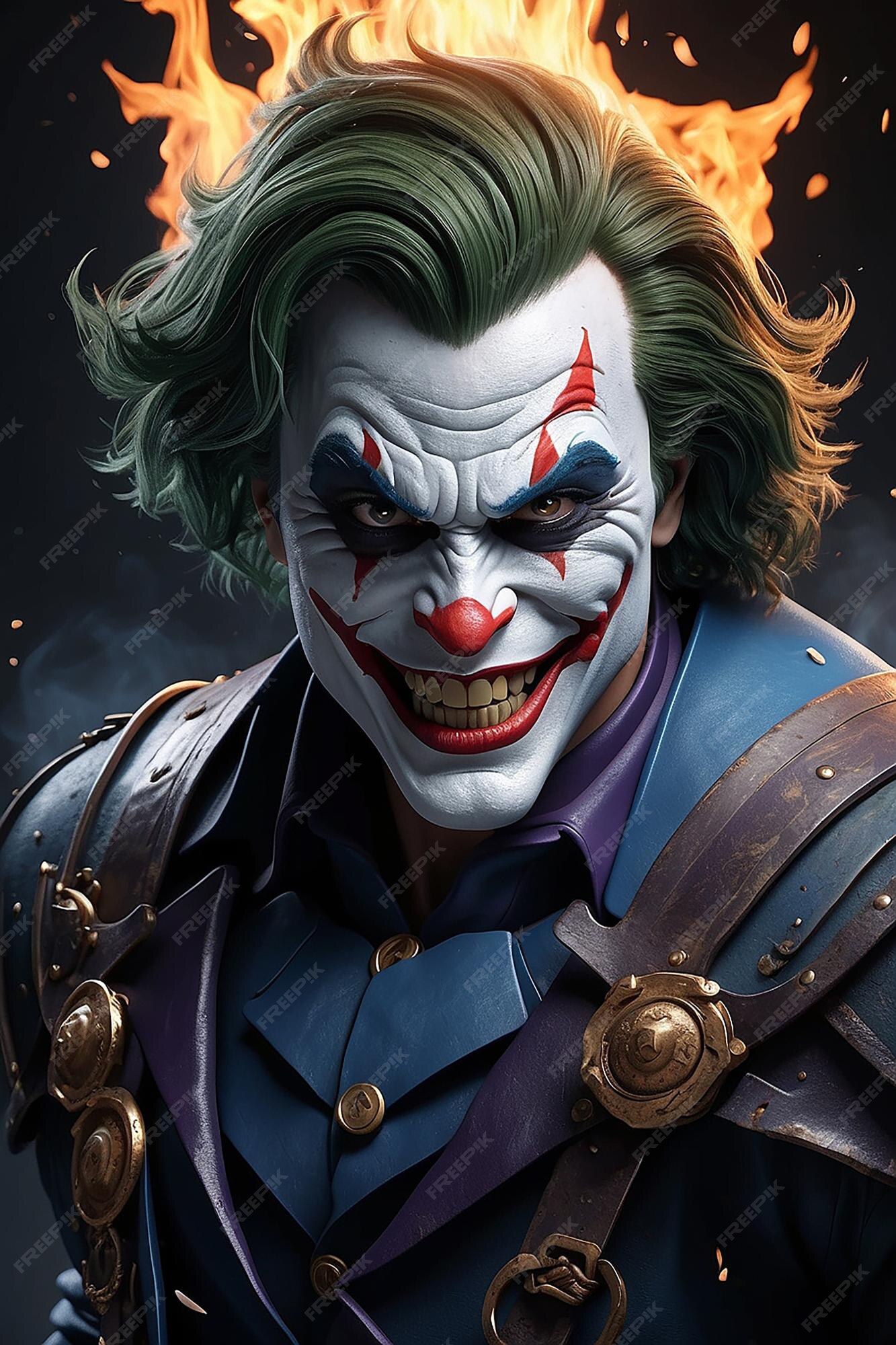 Premium Photo | Joker Heath Ledger Illustration iconic joker pose from ... Premium Photo | Joker Heath Ledger Illustration iconic joker pose from ...