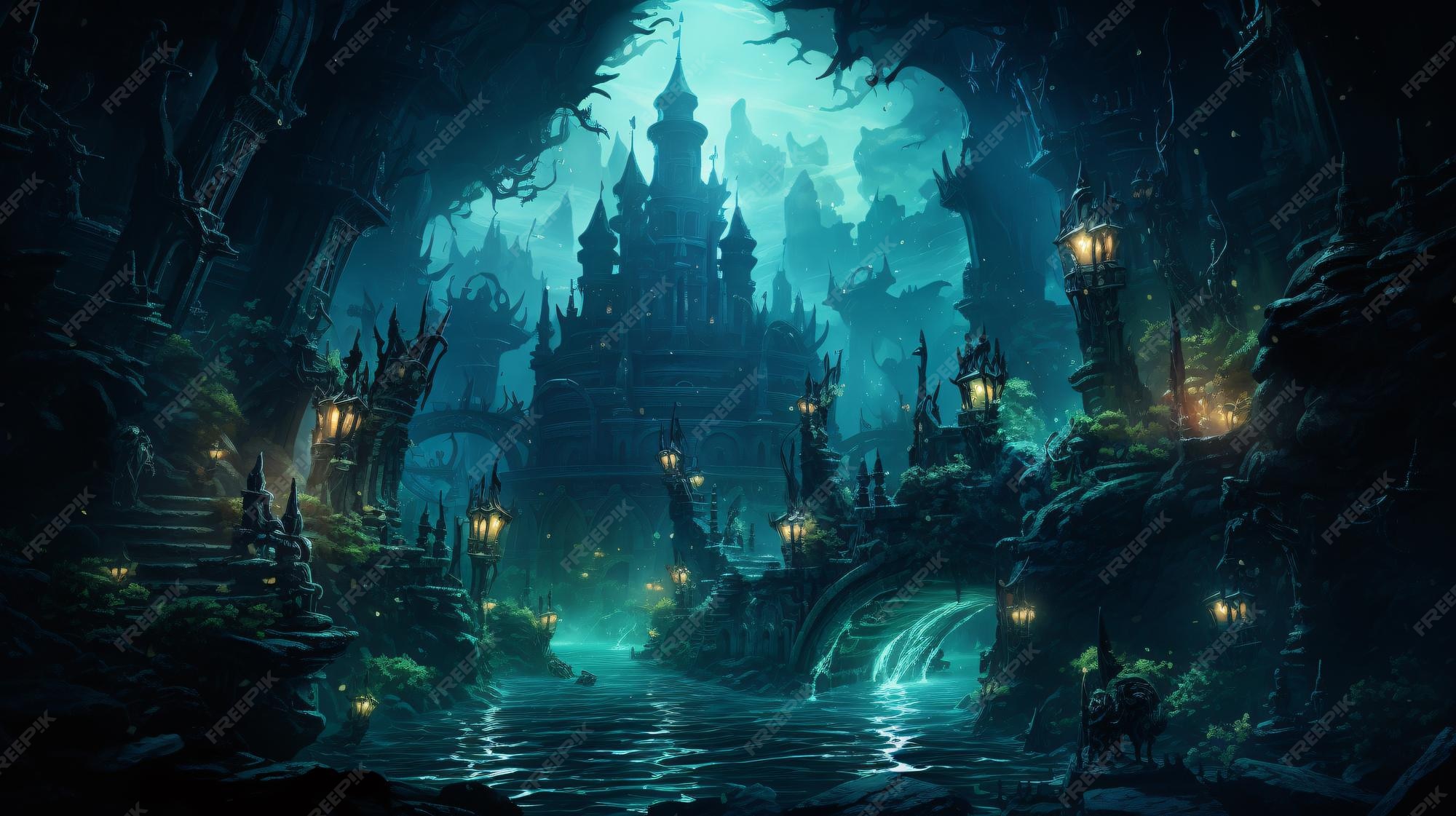 Premium Photo | A Journey into the Mystical Depths of a Fantasy Sea Premium Photo | A Journey into the Mystical Depths of a Fantasy Sea
