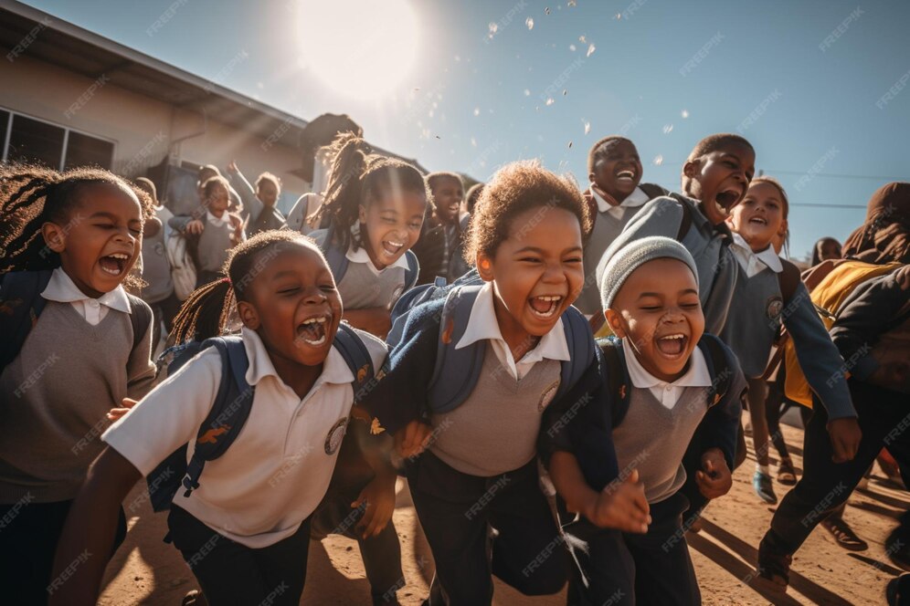 Premium AI Image | Joyful children of different ethnicities playing ... Premium AI Image | Joyful children of different ethnicities playing ...