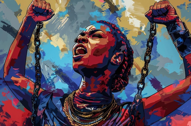 Premium Photo Jubilant Freedom Juneteenth A Commemoration Of Resilience Liberation And The 8653