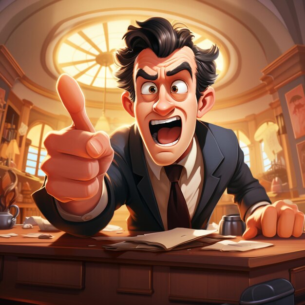Premium AI Image | judge in action 3d rendering Premium AI Image | judge in action 3d rendering