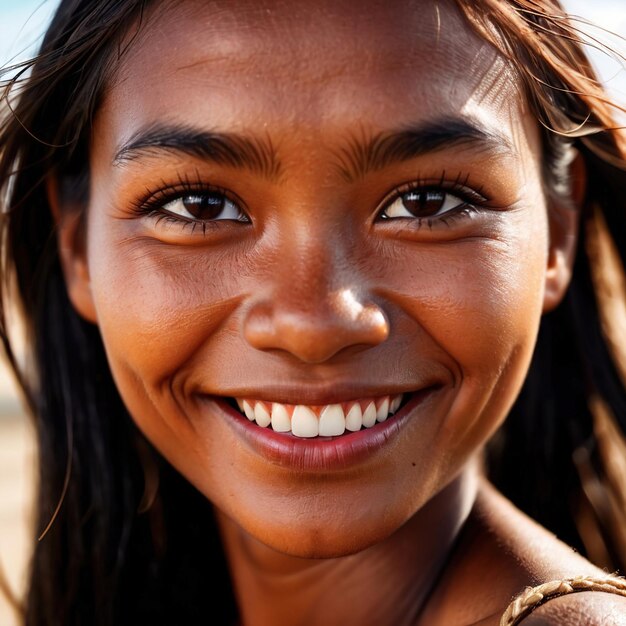 Premium Photo Kiribati Woman From Kiribati Typical National Citizen