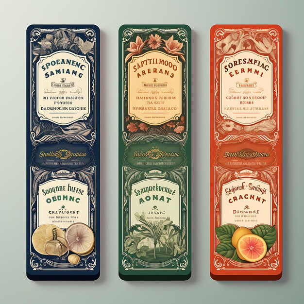 Premium AI Image | Label Collection Vintage Branding And Aesthetics ... Premium AI Image | Label Collection Vintage Branding And Aesthetics ...