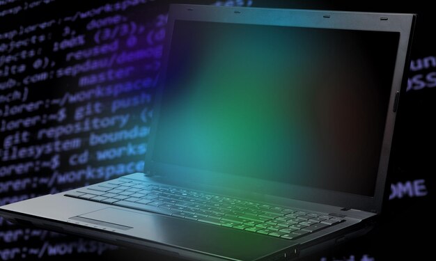 Coding On Laptop Background Pictures | Freepik