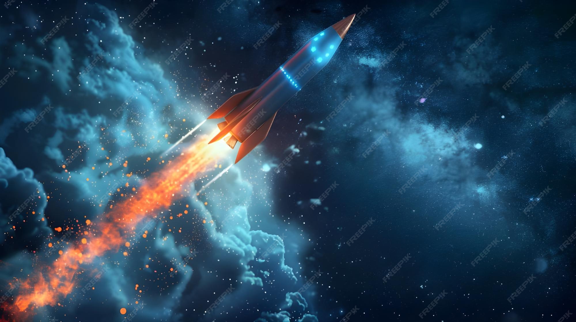 Premium Photo | Launch sequence optimization algorithms trajectory planning digital rocket ...