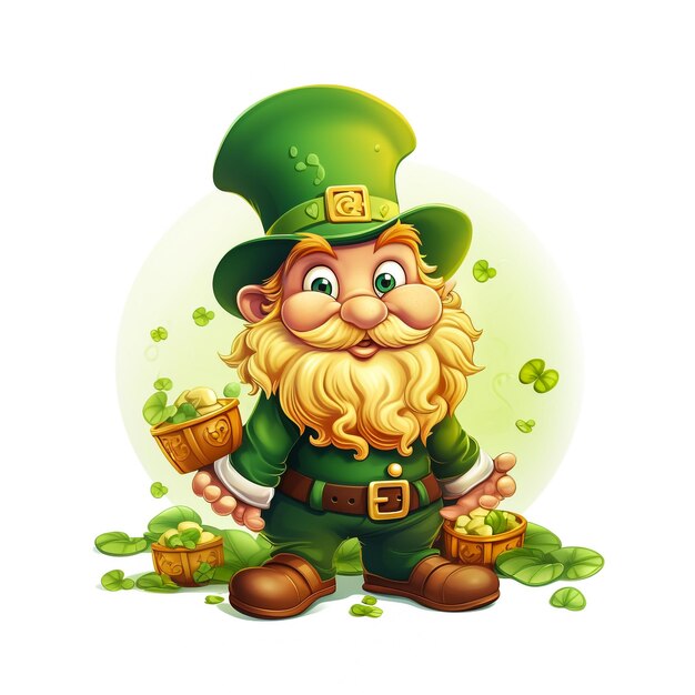 Premium Photo Leprechaun Saint Patrick Day 3d Cartoon Vector