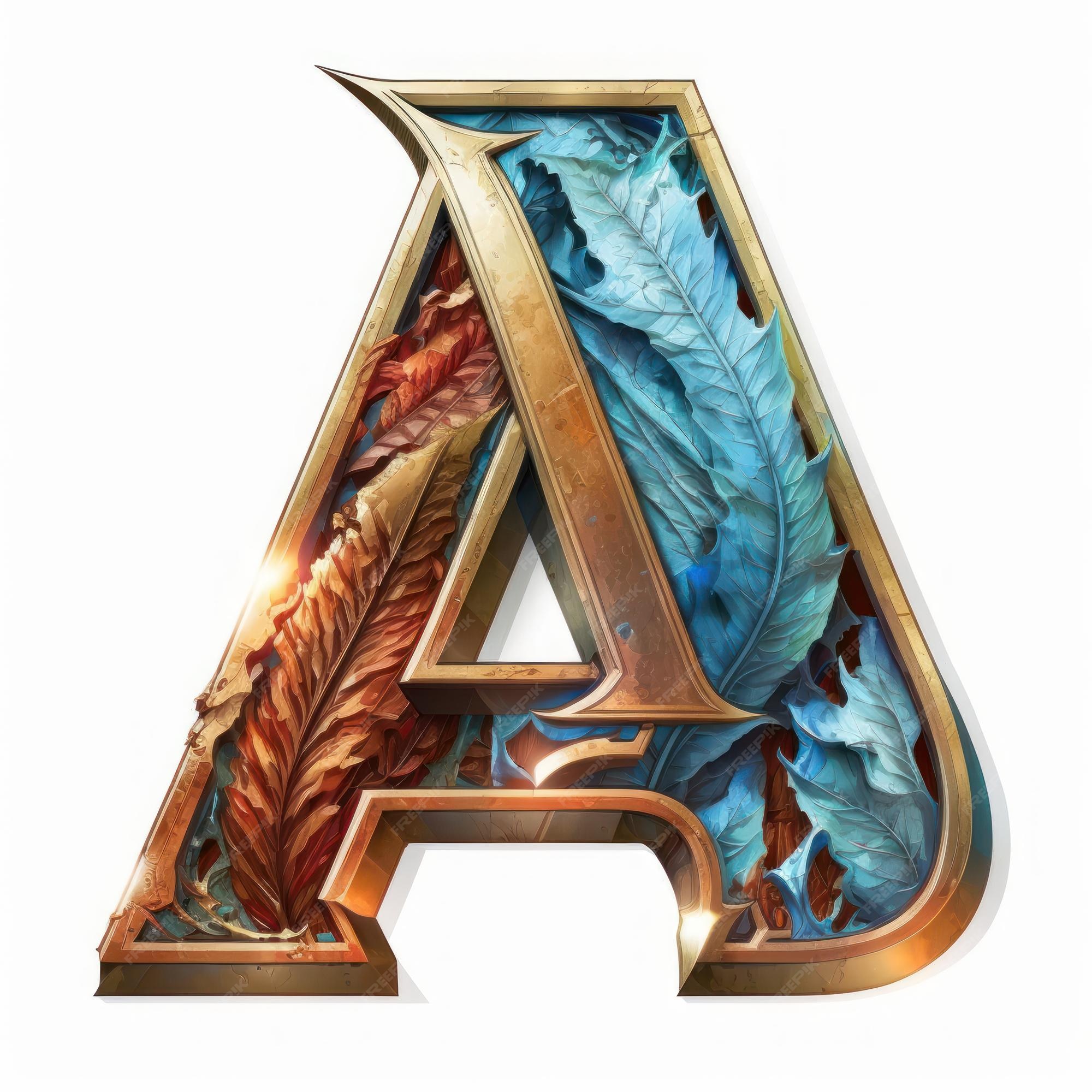 Premium Ai Image Letter A With Fantasy Style