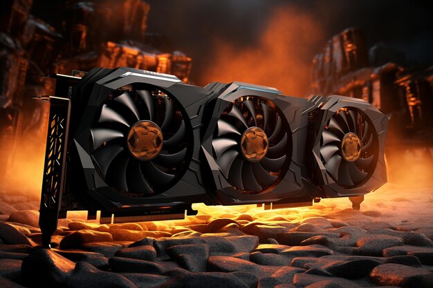 Premium AI Image | A lineup of powerful graphics cards essential for ... Premium AI Image | A lineup of powerful graphics cards essential for ...