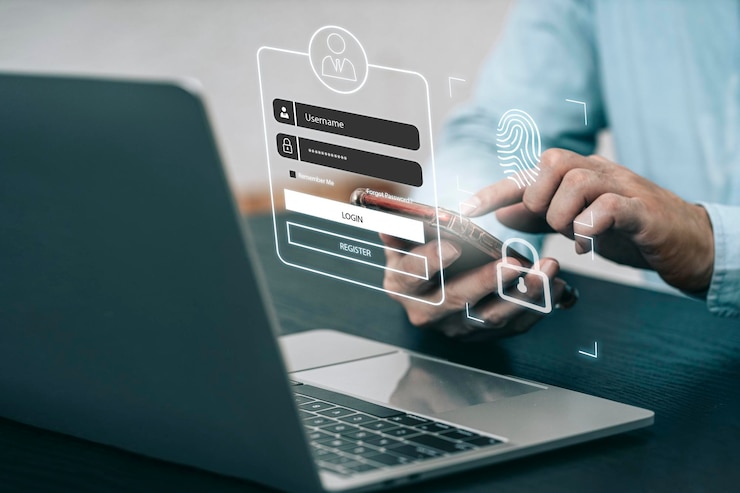 Premium Photo Login And Password Of Cyber Security And Networking