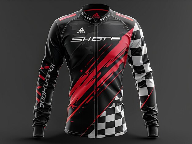 Premium Photo Long Sleeve Racing T Shirt Sports Jersey Design Concept