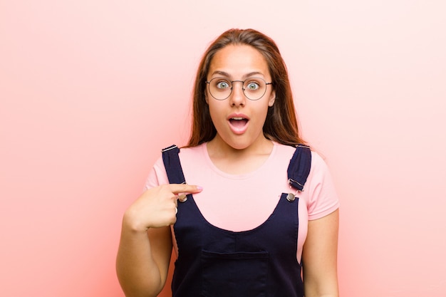 Premium Photo Looking Shocked And Surprised With Mouth Wide Open Pointing To Self