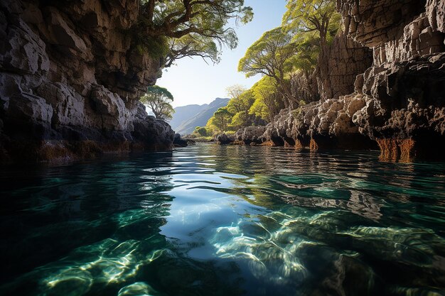 Premium AI Image | luminescent depths Grotta del Bue Marino Cave ... Premium AI Image | luminescent depths Grotta del Bue Marino Cave ...