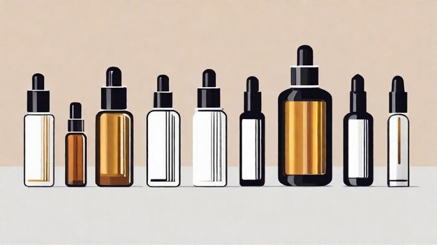 Premium Photo | Luxurious Facial Serum Bottle Premium Photo | Luxurious Facial Serum Bottle