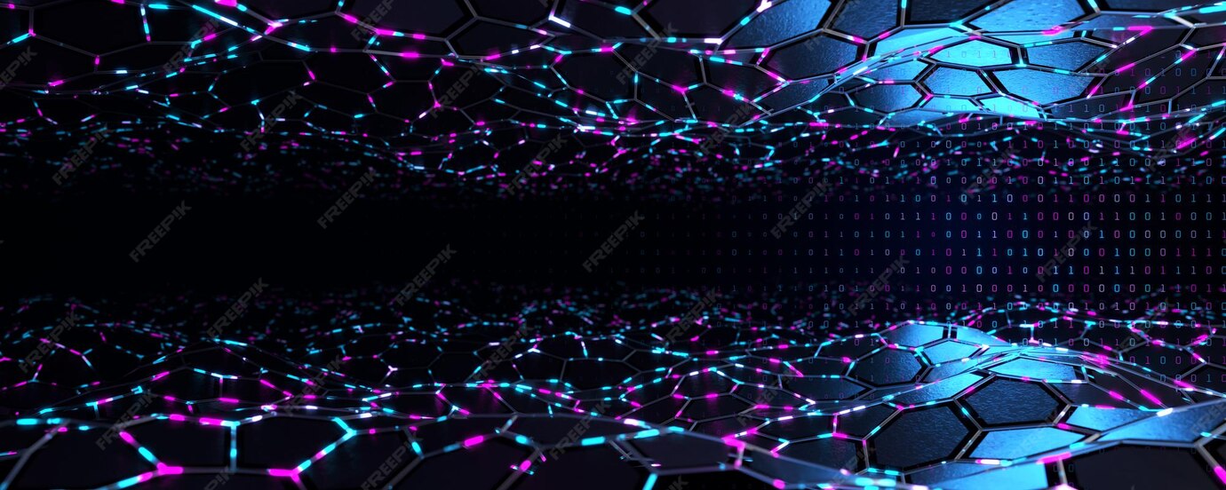 Premium Photo | Machine learning data background big data broad banner blockchain technology ...