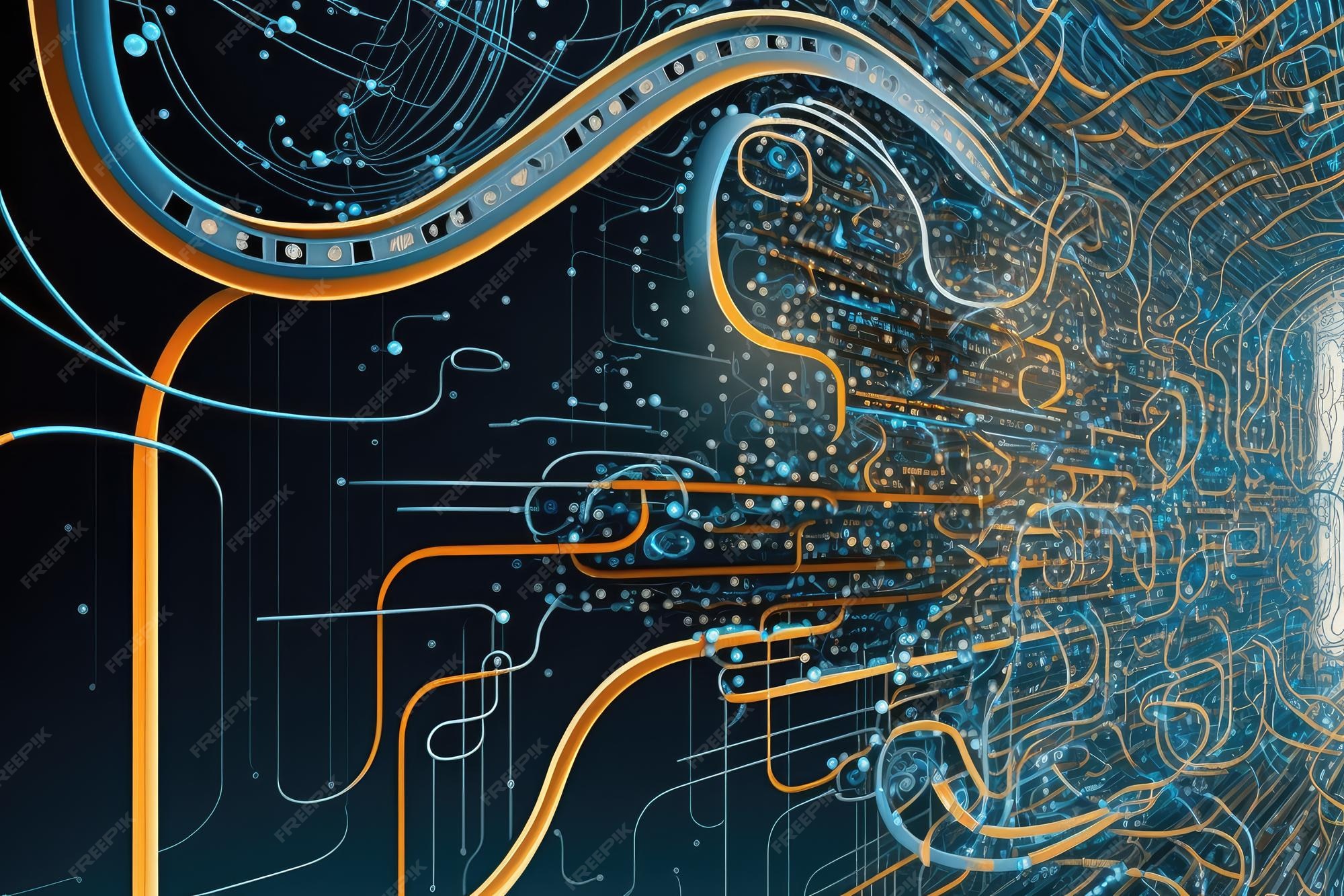 Premium AI Image | Machinelearning algorithm making complex predictions ...