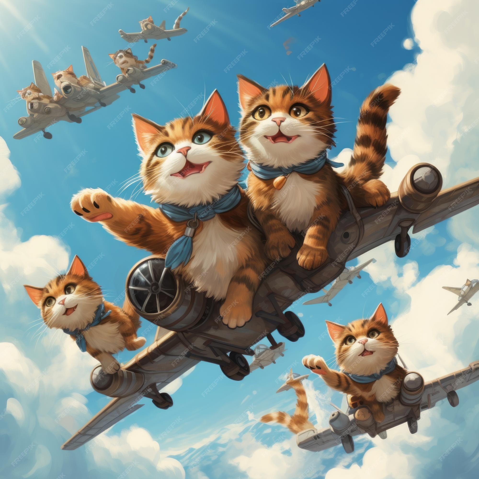 Premium AI Image | The Magical Journey of Smiling Tortie Cats Flying ... Premium AI Image | The Magical Journey of Smiling Tortie Cats Flying ...