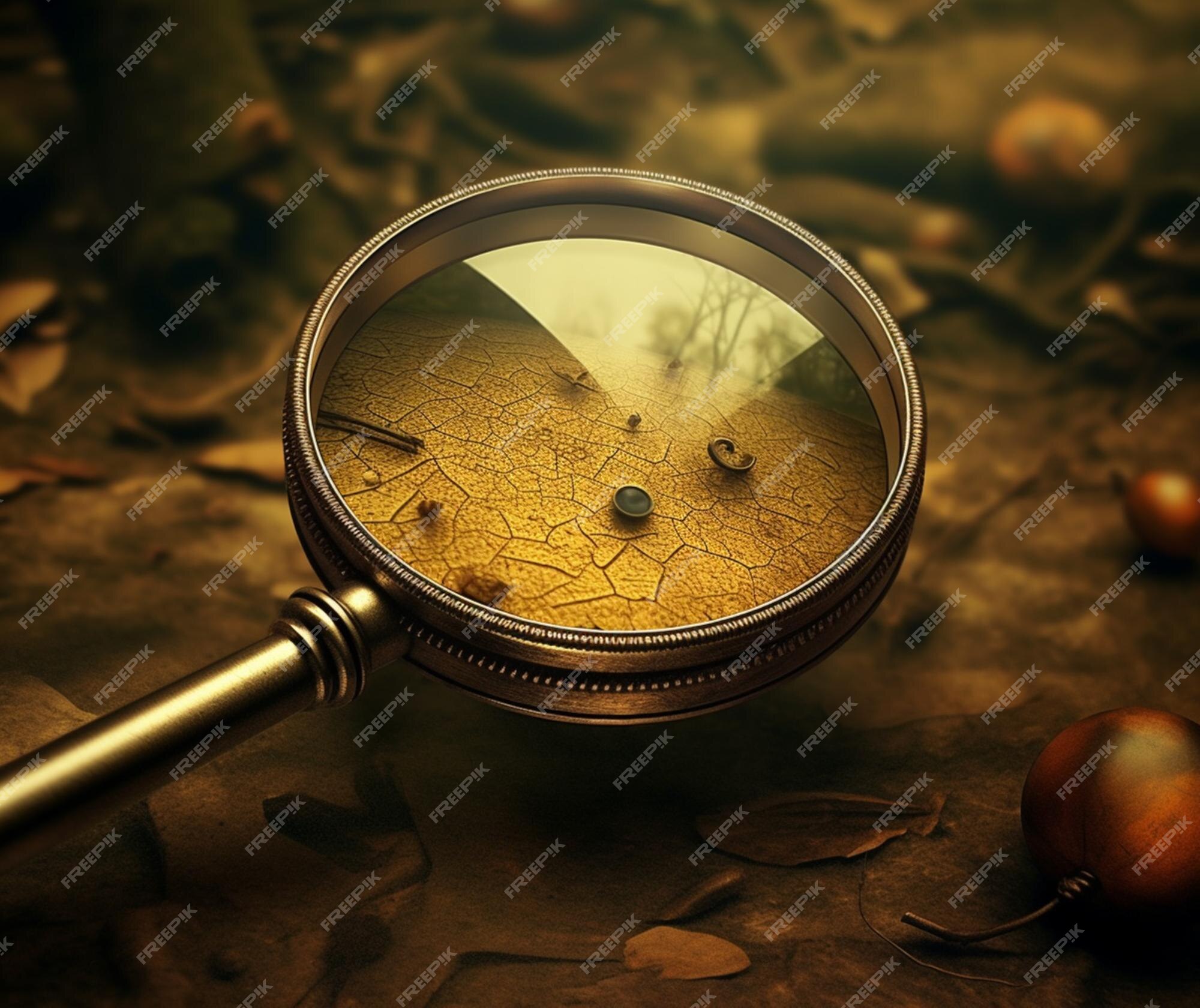 Premium AI Image | Magnifying glass Premium AI Image | Magnifying glass