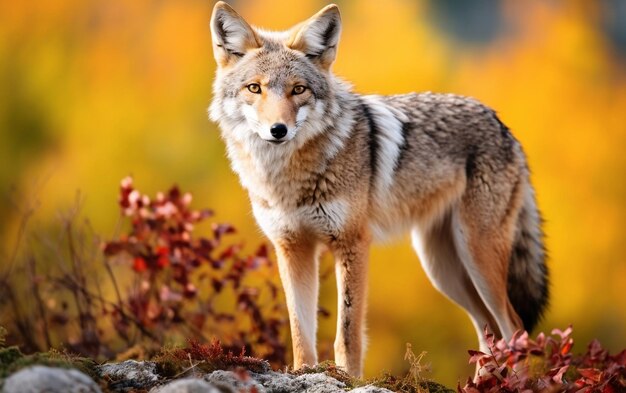 Premium AI Image | Majestic Coyote Roaming in the Wilderness Generative AI Premium AI Image | Majestic Coyote Roaming in the Wilderness Generative AI