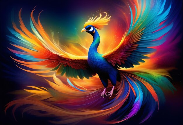 A Majestic Phoenix Unveiling Mystical Brilliance | Premium AI-generated ... A Majestic Phoenix Unveiling Mystical Brilliance | Premium AI-generated ...