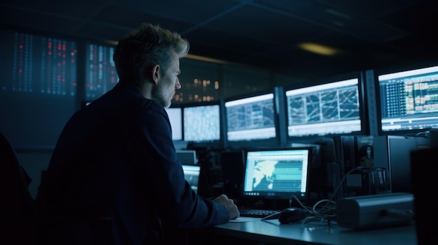 Premium Ai Image A Major Dns Service Provider Experiencing A Ddos Attack