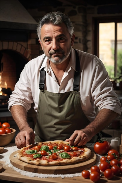 Premium AI Image | Man Chef Programmer Premium AI Image | Man Chef Programmer