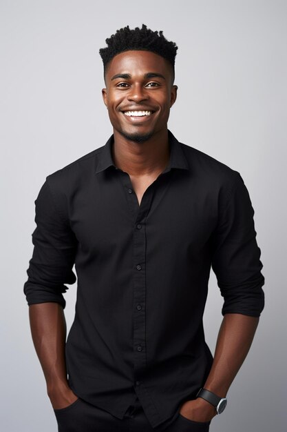 Premium AI Image | A man handsome man standing Premium AI Image | A man handsome man standing
