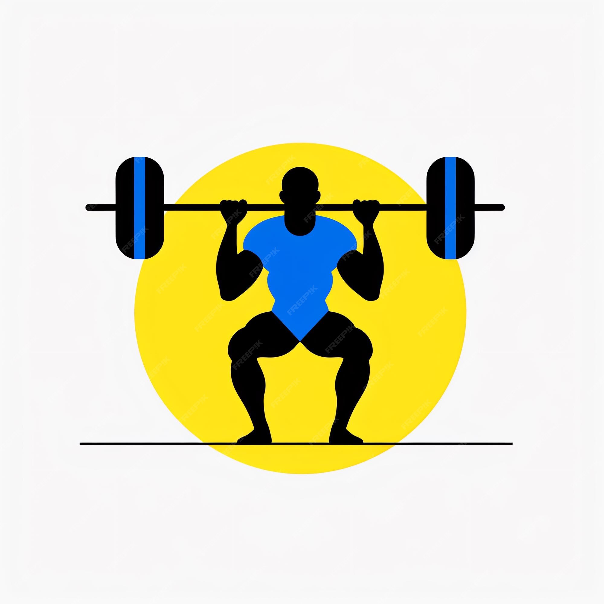 Premium Ai Image A Man Lifting A Barbell
