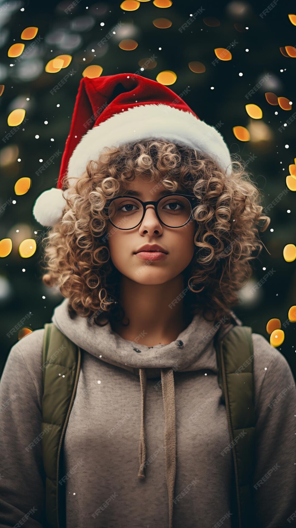 Premium Ai Image Man For The New Year Christmas Concept