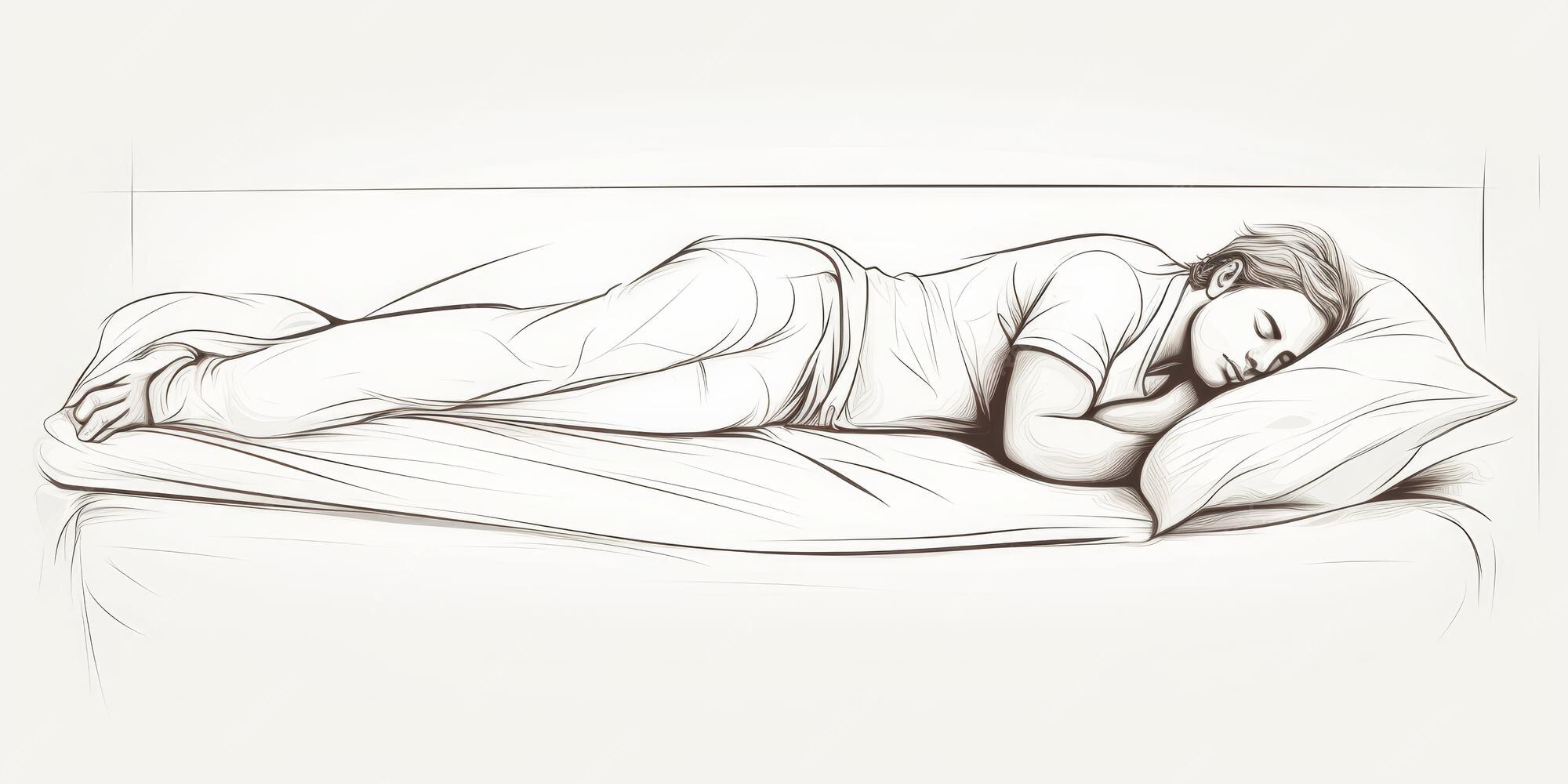 Man sleeping in bed Generative AI | Premium AI-generated image Man sleeping in bed Generative AI | Premium AI-generated image