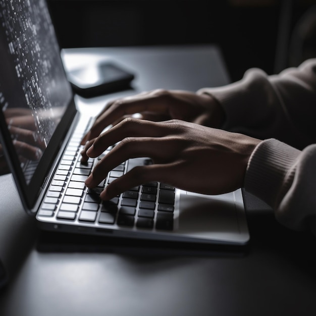 Premium Photo | A man using computer Premium Photo | A man using computer