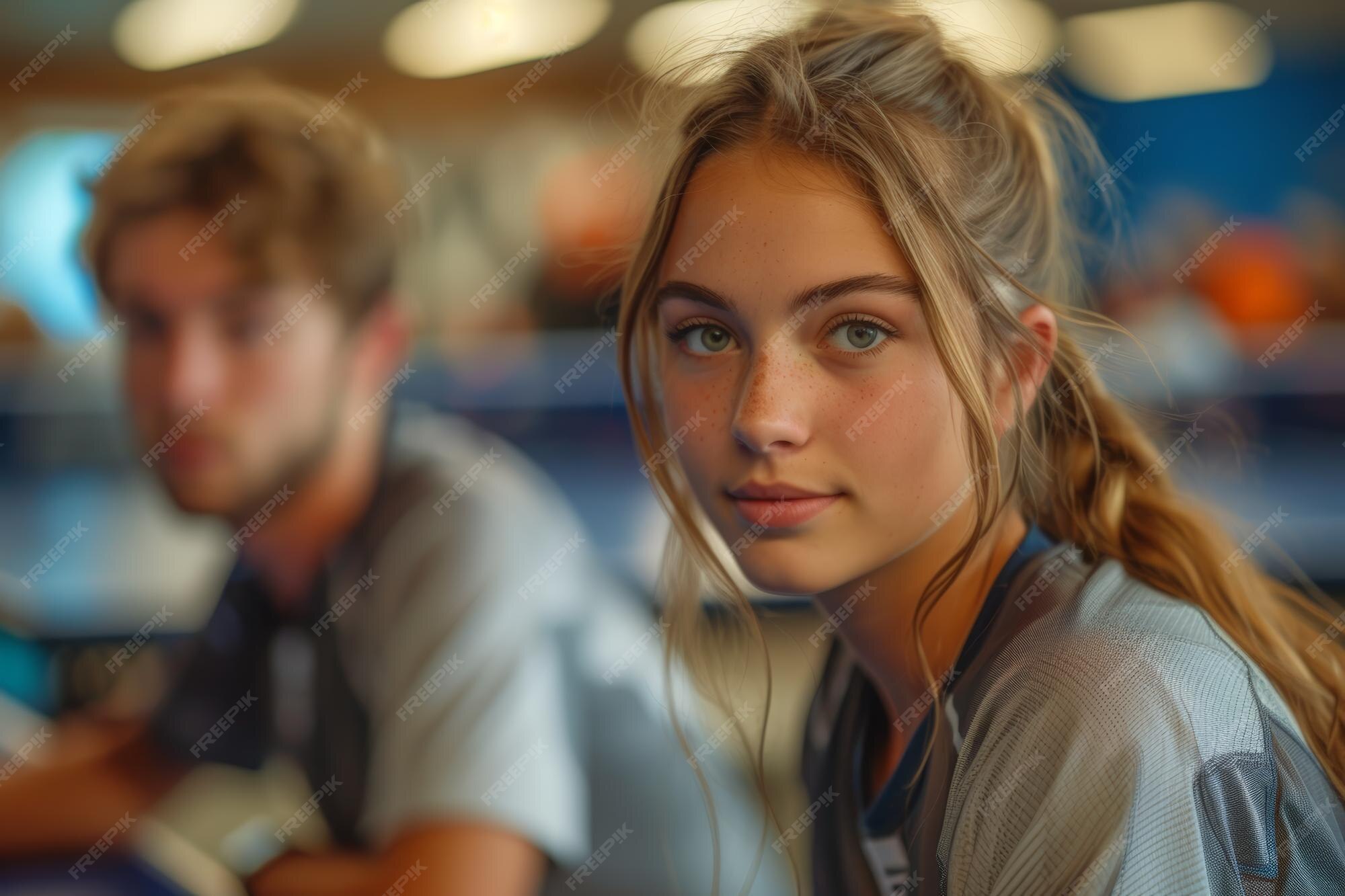 Premium Photo Man And Woman Sitting Side By Side