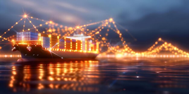 Premium Photo | Mapping RealTime Digital Trade Routes and Shipping ... Premium Photo | Mapping RealTime Digital Trade Routes and Shipping ...