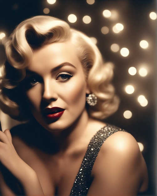 Premium AI Image | Marilyn Monroe Portrait Picture Premium AI Image | Marilyn Monroe Portrait Picture