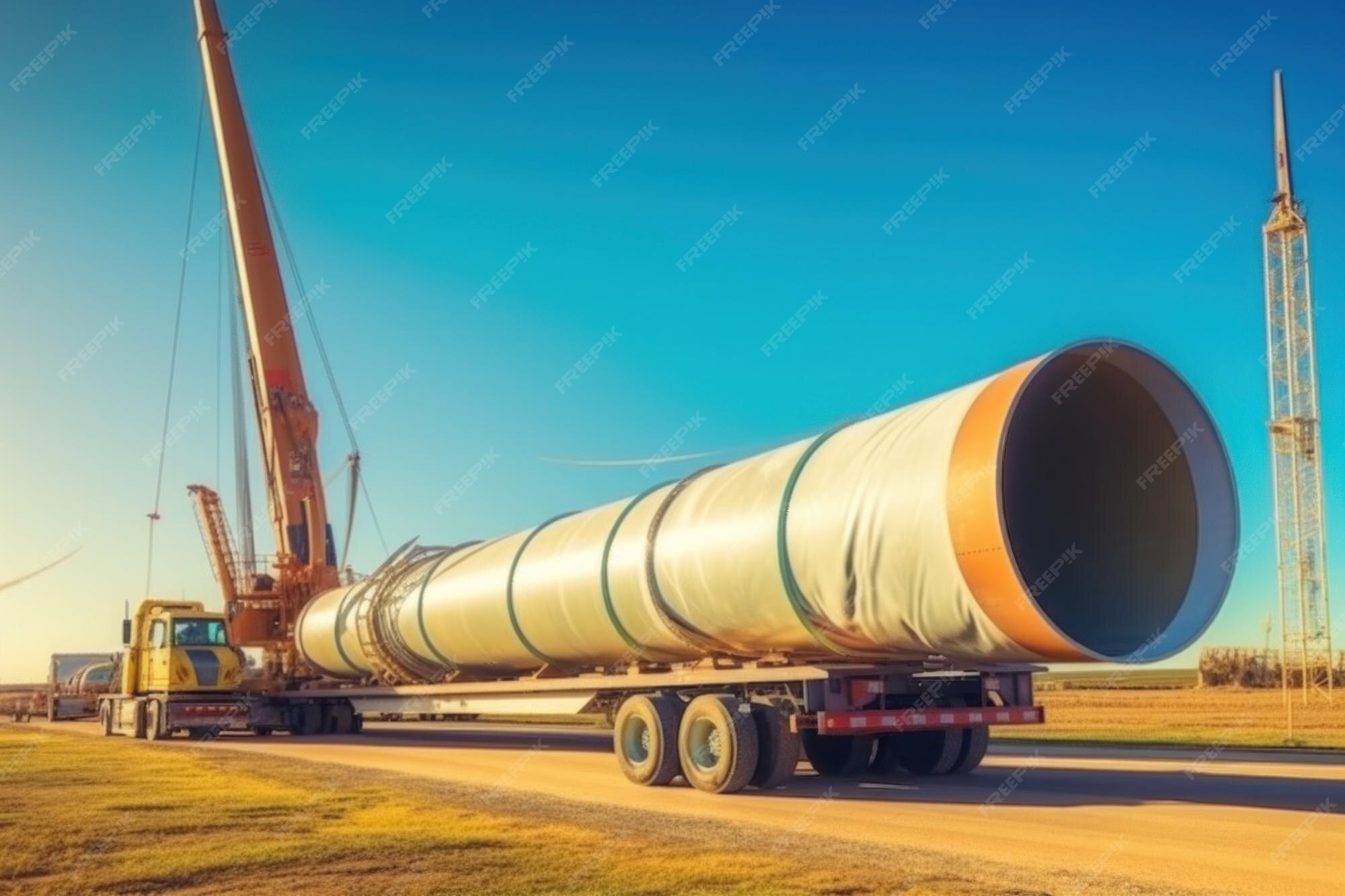 Premium Photo | Mast of a large wind turbine Premium Photo | Mast of a large wind turbine