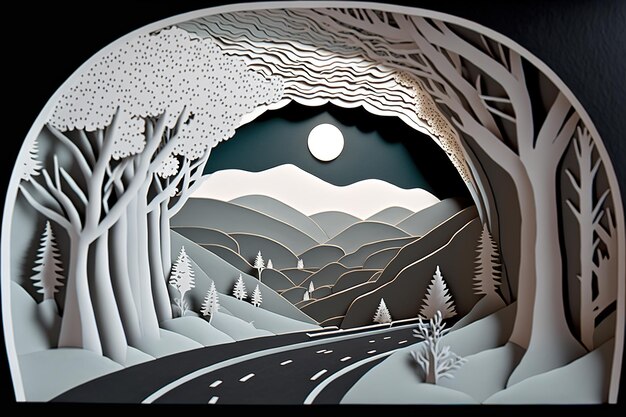 Premium Photo | Mastering the Art of MultiLayer Paper Cutting A ... Premium Photo | Mastering the Art of MultiLayer Paper Cutting A ...