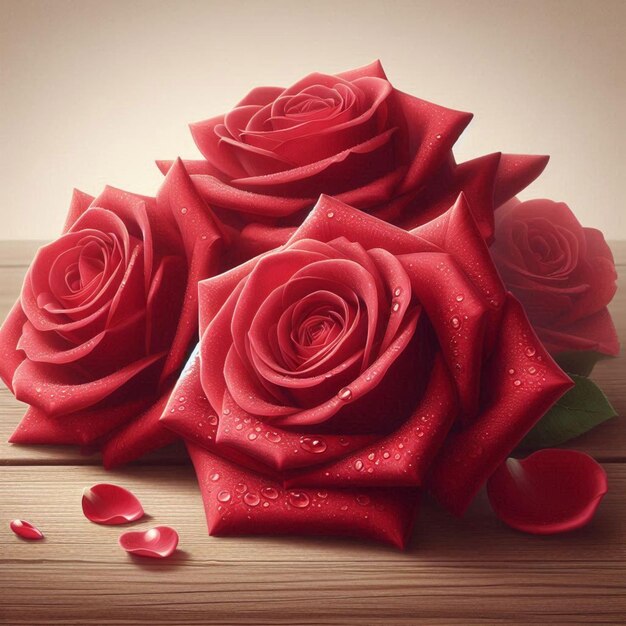 Mastering the Art of Realism Capturing Red Roses in Perfect ... Mastering the Art of Realism Capturing Red Roses in Perfect ...