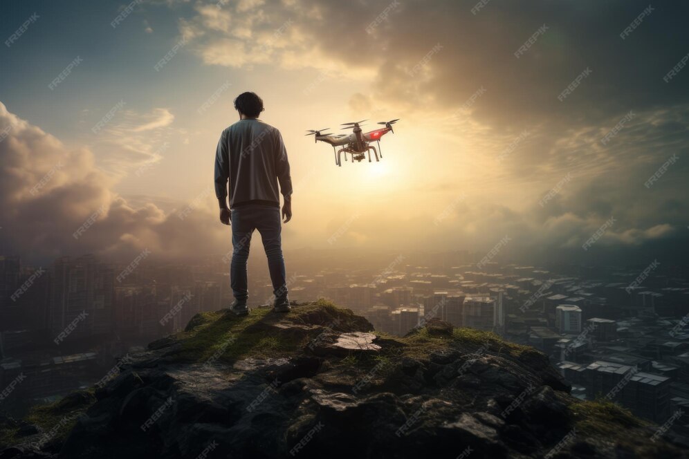 Premium Photo | Mastering the Skies Exploring the Art of Quadcopter Control Premium Photo | Mastering the Skies Exploring the Art of Quadcopter Control