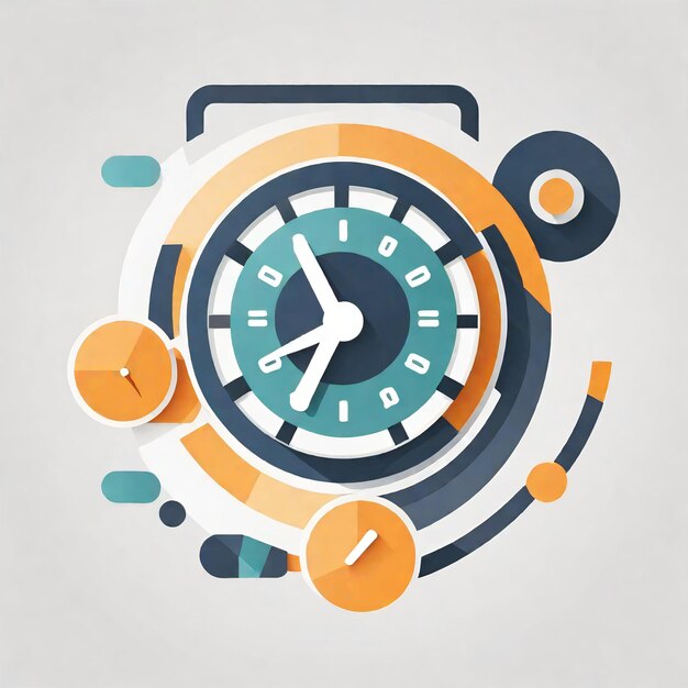 Premium AI Image | Mastering Time through Efficiency Premium AI Image | Mastering Time through Efficiency