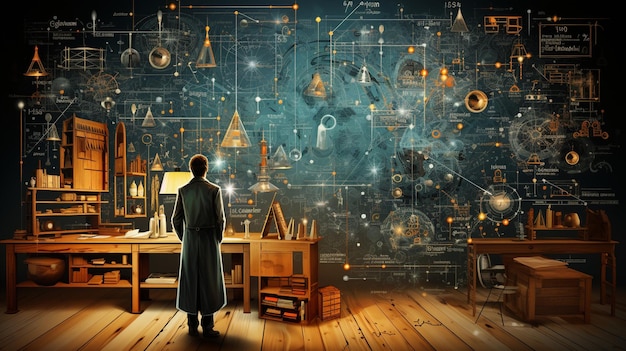 Premium AI Image | Mathematical Equations and Formulas Premium AI Image | Mathematical Equations and Formulas
