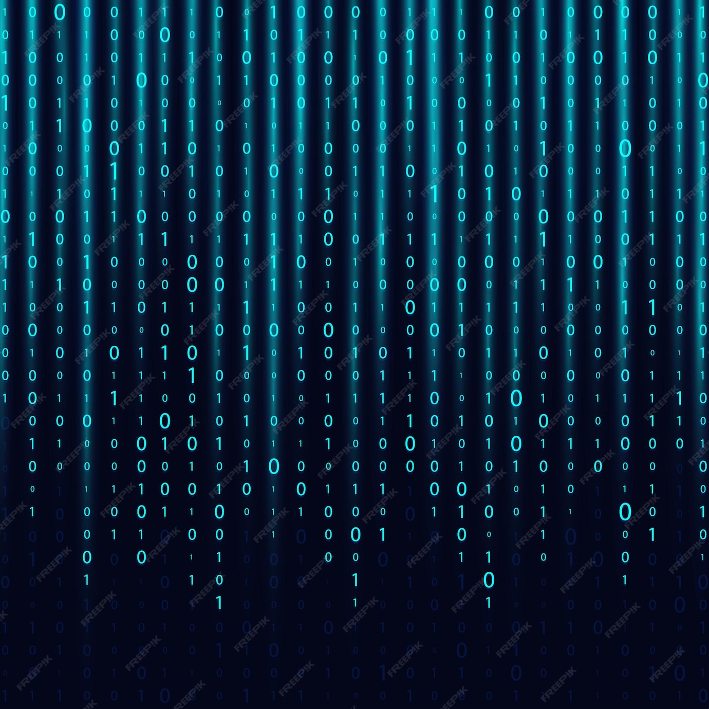Premium Photo | Matrix background with numbers on the screen binary code zero one coding data ...
