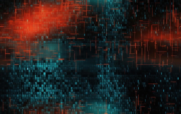 Premium AI Image | Matrix Style Digital Texture Background Premium AI Image | Matrix Style Digital Texture Background