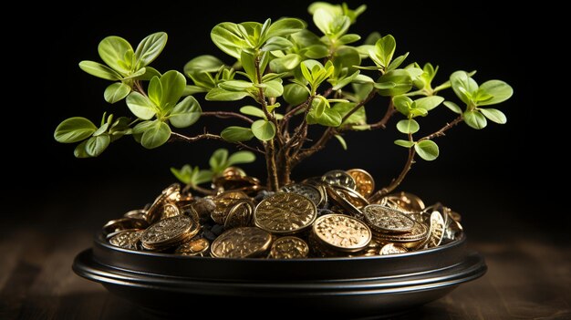 Premium Photo | Maximizing Financial Growth Premium Photo | Maximizing Financial Growth