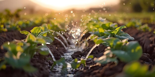 Premium Photo | Maximizing water efficiency in sustainable agriculture ... Premium Photo | Maximizing water efficiency in sustainable agriculture ...