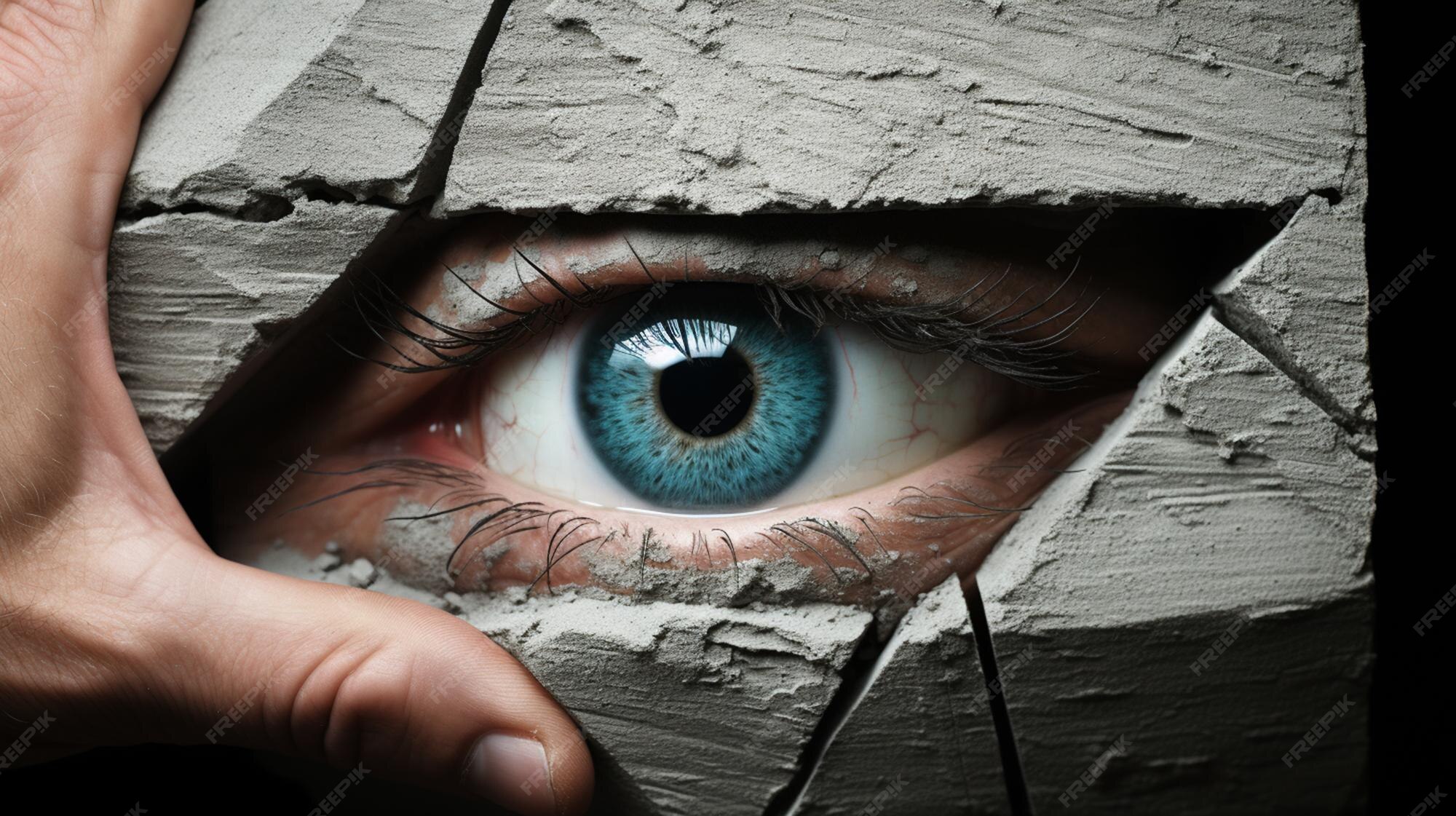 Premium AI Image | Meaningful deep art of eyes ai illustration Premium AI Image | Meaningful deep art of eyes ai illustration