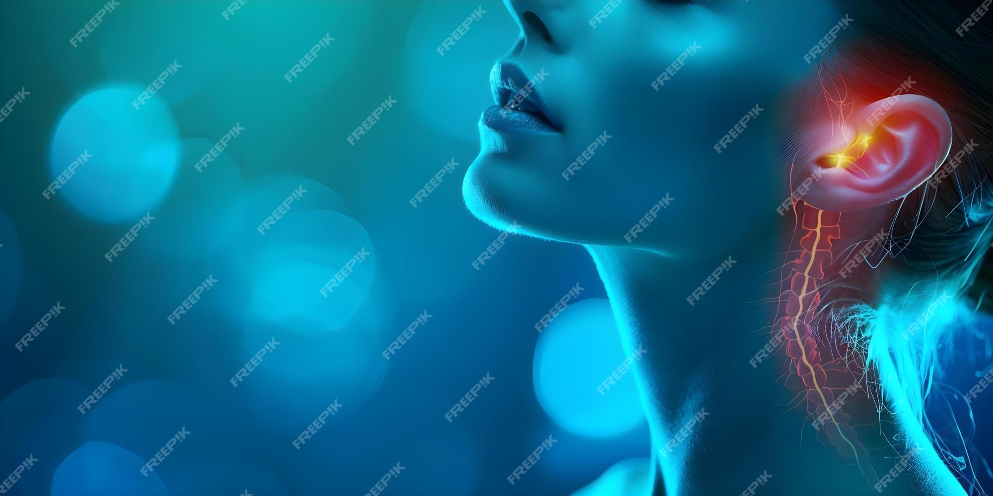 Medical Emergency Severe Allergic Reaction With Swelling And Breathing Difficulty Affecting Face