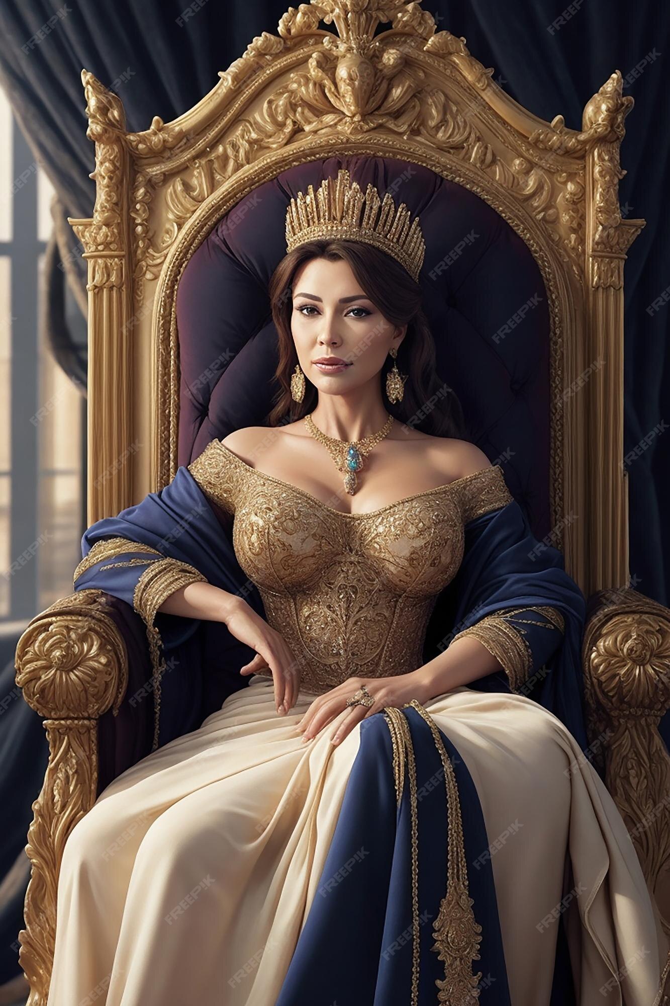 Premium Photo | A medieval queen character Photo Ai Generated Premium Photo | A medieval queen character Photo Ai Generated