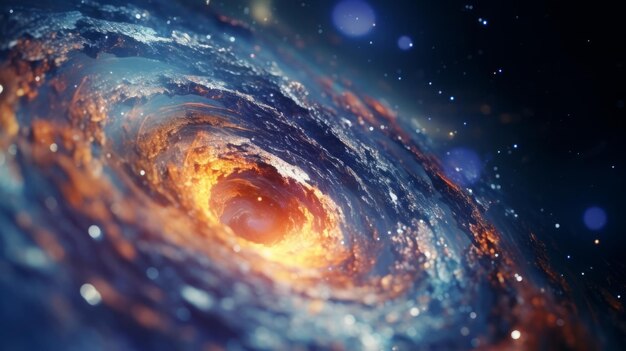 Premium AI Image | A mesmerizing spiral formation in the sky Premium AI Image | A mesmerizing spiral formation in the sky