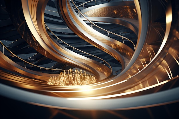 Premium AI Image | A mesmerizing spiral staircase with a hypnotic geo ... Premium AI Image | A mesmerizing spiral staircase with a hypnotic geo ...