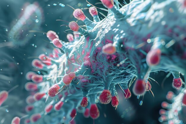 A Microscopic Glimpse Into the World of Bacteria | Premium AI-generated ... A Microscopic Glimpse Into the World of Bacteria | Premium AI-generated ...