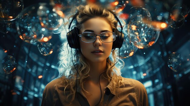 Mind reading tech interfaces Technology repeating pattern | Premium AI ... Mind reading tech interfaces Technology repeating pattern | Premium AI ...